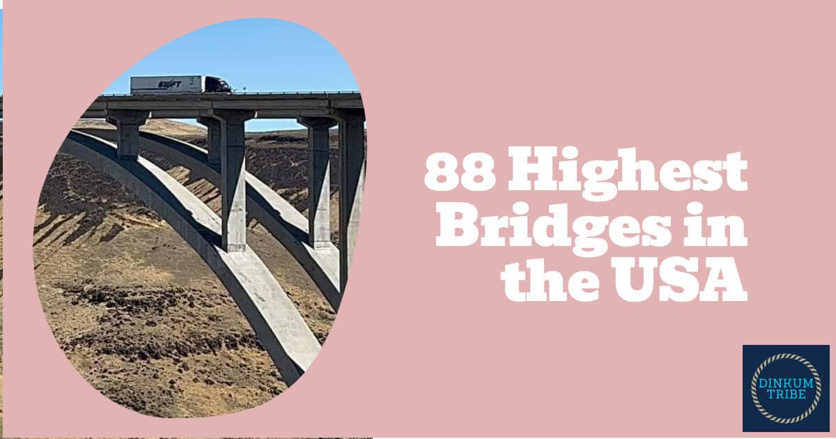 88 Highest Bridges in the United States - Dinkum Tribe