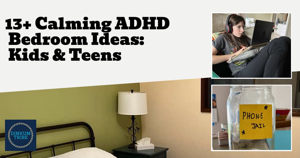 13+ Calming ADHD Bedroom Ideas: Kids & Teens - Dinkum Tribe