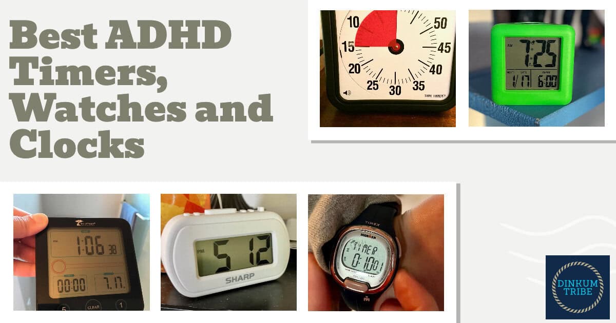 Best ADHD Timers, Watches and Clocks - Dinkum Tribe