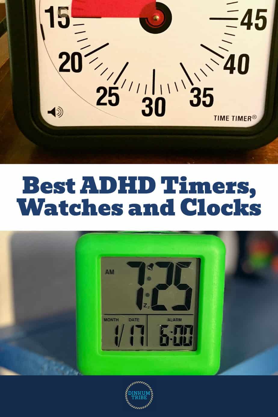Best ADHD Timers, Watches and Clocks - Dinkum Tribe